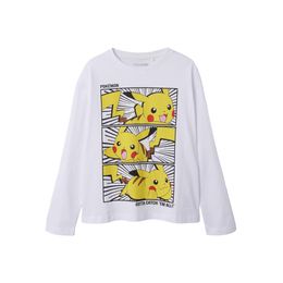 Two Soon Shirt 'Pok&eacute;mon' Jungen Gr&ouml;&szlig;e 110/116 gelb / rot / schwarz / wei&szlig;