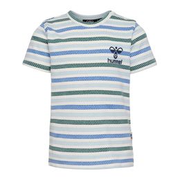 Hummel T-Shirt Jungen Gr&ouml;&szlig;e 98 marine / pastellblau / dunkelgr&uuml;n / offwhite