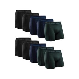 Danish Endurance Boxershorts Herren Gr&ouml;&szlig;e XXL blau / gr&uuml;n / schwarz