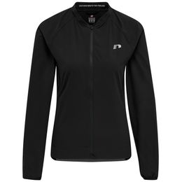 Newline Sportsweatjacke Damen Gr&ouml;&szlig;e S grau / schwarz