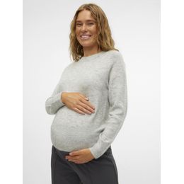 Vero Moda Maternity Umstand Pullover Damen Gr&ouml;&szlig;e S hellgrau