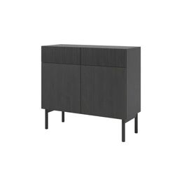 Selsey Sideboard schwarz Ma&szlig;e (cm): B: 100 H: 90,6 T: 38.0 &raquo; M&ouml;bel Kraft