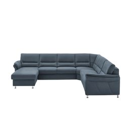 Kollektion Kraft Wohnlandschaft mit Boxspringpolsterung Donald blau Ma&szlig;e (cm): B: 330 H: 89 T: 173.0 &raquo; M&ouml;bel Kraft