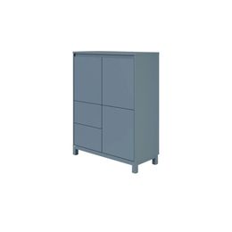 Paidi Highboard Olli blau Ma&szlig;e (cm): B: 94,8 H: 119,7 T: 40.1 &raquo; M&ouml;bel Kraft