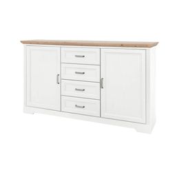 M&ouml;bel Kraft Sideboard wei&szlig; Ma&szlig;e (cm): B: 165 H: 88 T: 41.0 &raquo; M&ouml;bel Kraft