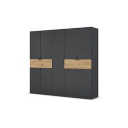 M&ouml;bel Kraft Dreht&uuml;renschrank Thurso schwarz Ma&szlig;e (cm): B: 226 H: 210 &raquo; M&ouml;bel Kraft