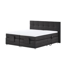 Primo Motor-Boxspringbett Manolo grau Ma&szlig;e (cm): B: 202 H: 112 &raquo; M&ouml;bel Kraft