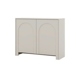 M&ouml;bel Kraft Anrichte beige Ma&szlig;e (cm): B: 100 H: 81 T: 35.0 &raquo; M&ouml;bel Kraft