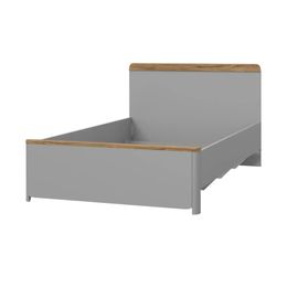 M&ouml;bel Kraft Bett grau Ma&szlig;e (cm): B: 125,3 H: 91,7 T: 210.4 &raquo; M&ouml;bel Kraft