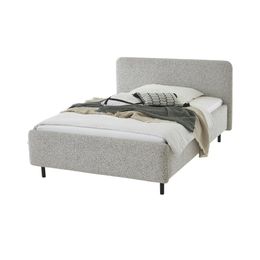 M&ouml;bel Kraft Polsterbett in meliertem Webstoff - beige - Materialmix - 160 cm - 105 cm - M&ouml;bel Kraft