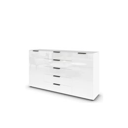 M&ouml;bel Kraft Sideboard Flipp wei&szlig; Ma&szlig;e (cm): B: 180 H: 99 &raquo; M&ouml;bel Kraft