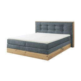 Primo Boxspringbett mit Bettkasten Nox grau Ma&szlig;e (cm): B: 205 H: 114 &raquo; M&ouml;bel Kraft