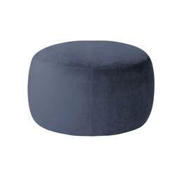 M&ouml;bel Kraft Samt Hocker Amadi blau Ma&szlig;e (cm): B: 60 H: 40 &raquo; M&ouml;bel Kraft