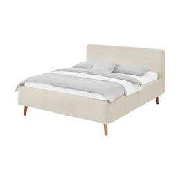 M&ouml;bel Kraft Polsterbett beige Ma&szlig;e (cm): B: 201 H: 105 &raquo; M&ouml;bel Kraft