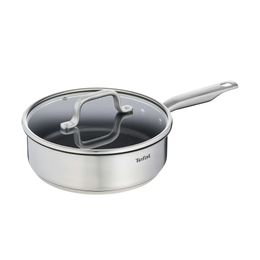 Tefal Schmorpfanne Virtuoso silber Edelstahl &Oslash;: 24.0 &raquo; M&ouml;bel Kraft