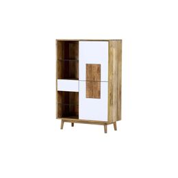 M&ouml;bel Kraft Highboard holzfarben Ma&szlig;e (cm): B: 90 H: 135 T: 40.0 &raquo; M&ouml;bel Kraft