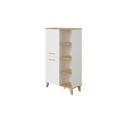 Paidi Highboard Oscar wei&szlig; Ma&szlig;e (cm): B: 94,8 H: 159 T: 39.9 &raquo; M&ouml;bel Kraft
