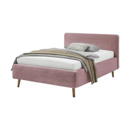 M&ouml;bel Kraft Polsterbett - rosa/pink - Materialmix - 161 cm - 105 cm - M&ouml;bel Kraft