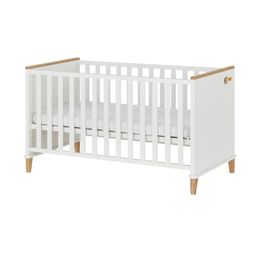 Paidi Babybett Lotte & Fynn wei&szlig; Ma&szlig;e (cm): B: 80,4 H: 84,3 &raquo; M&ouml;bel Kraft