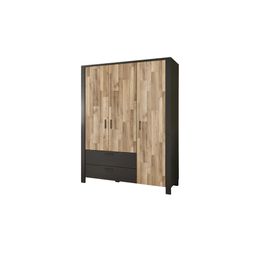 M&ouml;bel Kraft Kleiderschrank holzfarben Ma&szlig;e (cm): B: 166 H: 214 T: 58.0 &raquo; M&ouml;bel Kraft