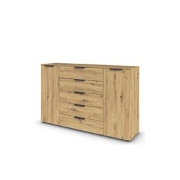 M&ouml;bel Kraft Sideboard holzfarben Ma&szlig;e (cm): B: 160 H: 100 &raquo; M&ouml;bel Kraft