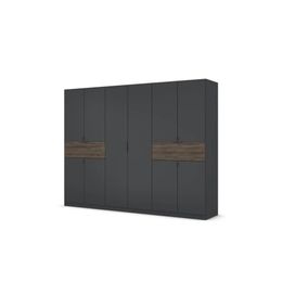 M&ouml;bel Kraft Dreht&uuml;renschrank Thurso schwarz Ma&szlig;e (cm): B: 271 H: 210 &raquo; M&ouml;bel Kraft