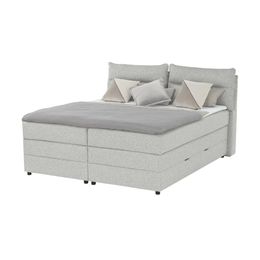 M&ouml;bel Kraft Boxspringbett mit Bettkasten grau Ma&szlig;e (cm): B: 193 H: 109 &raquo; M&ouml;bel Kraft