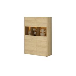 Loop your Style Highboard Loretto Ma&szlig;e (cm): B: 109 H: 158 T: 42.0 &raquo; M&ouml;bel Kraft