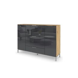M&ouml;bel Kraft Highboard holzfarben Ma&szlig;e (cm): B: 160 H: 111 &raquo; M&ouml;bel Kraft