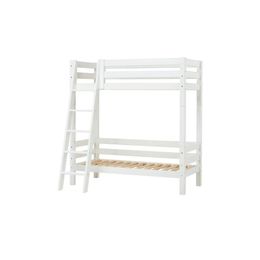 Hoppekids Etagenbett ECO Luxury wei&szlig; Ma&szlig;e (cm): B: 124 H: 177 &raquo; M&ouml;bel Kraft