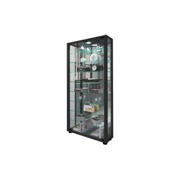 M&ouml;bel Kraft Vitrine schwarz Ma&szlig;e (cm): B: 59 H: 114,8 T: 18.0 &raquo; M&ouml;bel Kraft