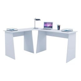 M&ouml;bel Kraft Eckschreibtisch wei&szlig; Ma&szlig;e (cm): B: 135 H: 74 &raquo; M&ouml;bel Kraft
