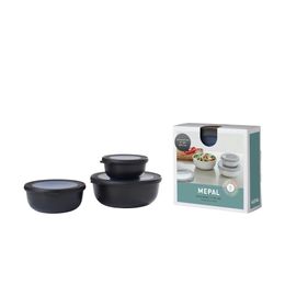 Mepal Multisch&uuml;ssel-Set 3-teilig Cirqula schwarz Kunststoff Ma&szlig;e (cm): B: 19,2 H: 8 &raquo; M&ouml;bel Kraft