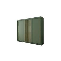 M&ouml;bel Kraft Schwebet&uuml;renschrank gr&uuml;n gr&uuml;n Ma&szlig;e (cm): B: 250 H: 216 &raquo; M&ouml;bel Kraft