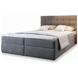 MASSENO Boxbett mit Bettkasten grau Ma&szlig;e (cm): B: 140 H: 98 &raquo; M&ouml;bel Kraft