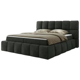 M&ouml;bel Kraft Boxbett mit Bettkasten grau Ma&szlig;e (cm): B: 194 H: 113 &raquo; M&ouml;bel Kraft
