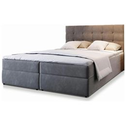 MASSENO Boxbett mit Bettkasten grau Ma&szlig;e (cm): B: 160 H: 98 &raquo; M&ouml;bel Kraft