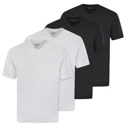 Hajo T-Shirt Herren Gr&ouml;&szlig;e L schwarz / offwhite