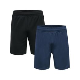 Hummel Sportshorts 'Topaz' Herren Gr&ouml;&szlig;e M navy / schwarz / wei&szlig;