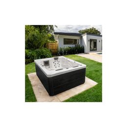 Home Deluxe Outdoor Whirlpool WHITE MARBLE PURE