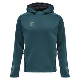 Hummel Sportsweatshirt 'Cima' Herren Gr&ouml;&szlig;e S gelb / petrol