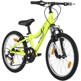 Dacapo WYLD Kinderfahrrad 20" Mistral 6 G&auml;nge RH 27 cm - Ab 6 Jahre