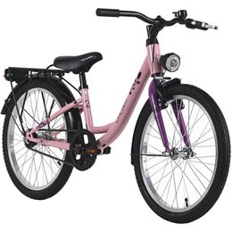 Dacapo Dacapo Kinderfahrrad 20" Cindy 1 Gang RH 27 cm mit Beleuchtung - Ab 6 Jahre