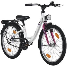 Dacapo Dacapo Kinderfahrrad 20" Cindy 1 Gang RH 27 cm mit Beleuchtung - Ab 6 Jahre