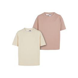 Urban Classics T-Shirt M&auml;dchen Gr&ouml;&szlig;e 146/152 sand / altrosa