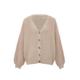 Poomi Strickjacke Damen Gr&ouml;&szlig;e XS/S beige