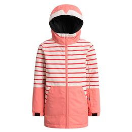 WeeDo Winterjacke 'Cosmo Bunny' M&auml;dchen Gr&ouml;&szlig;e 140 pink / wei&szlig;