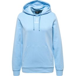 Hummel Sportsweatshirt Damen Gr&ouml;&szlig;e S hellblau / wei&szlig;
