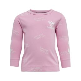 Hummel Funktionsshirt 'CALEN' M&auml;dchen Gr&ouml;&szlig;e 98 mauve / wei&szlig;