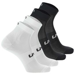 uyn Sportsocken Herren Gr&ouml;&szlig;e 35/38 schwarz / wei&szlig;